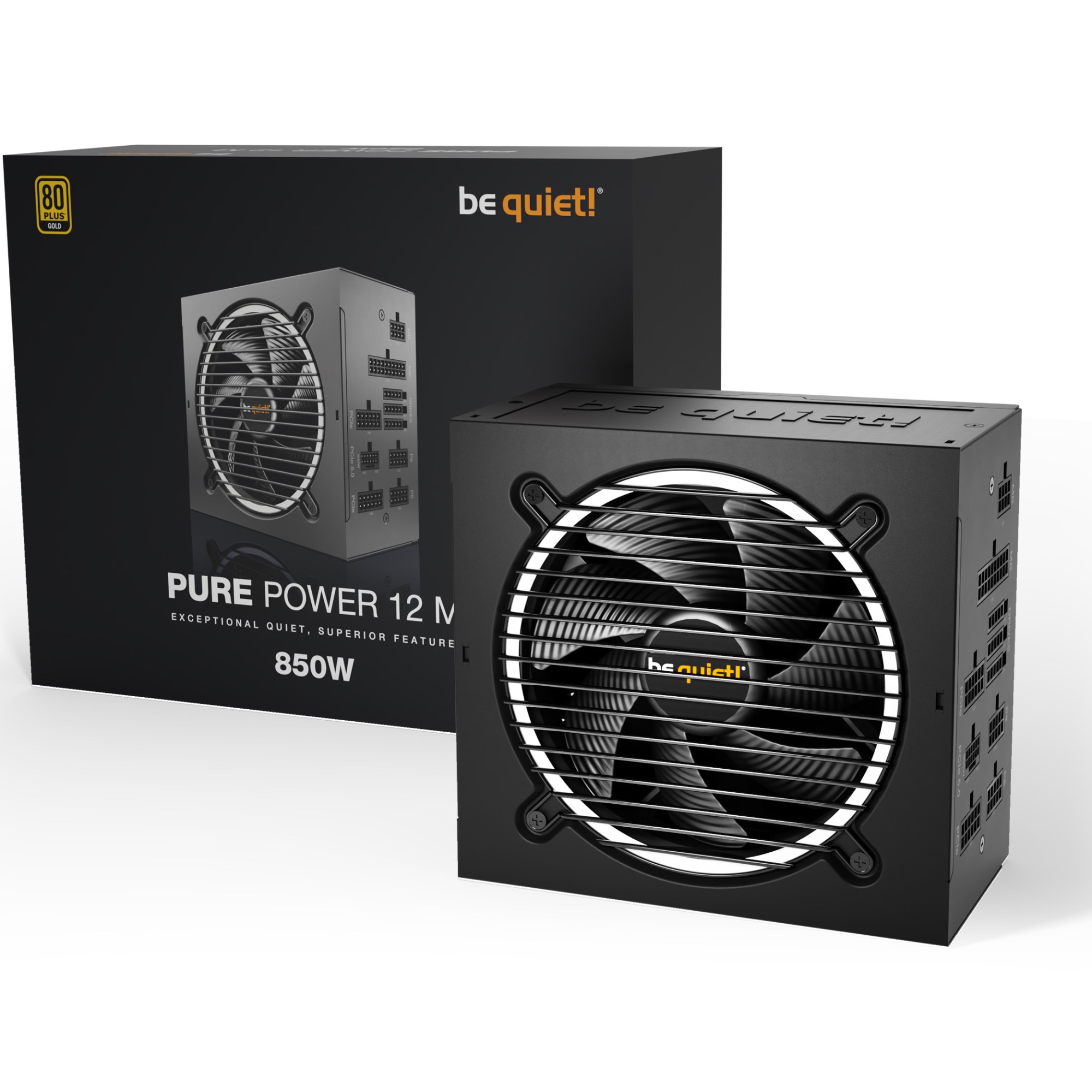 Sursa Be Quiet PURE POWER 12 M, 850W, 80 PLUS Gold, modular, ATX 3.0 ...
