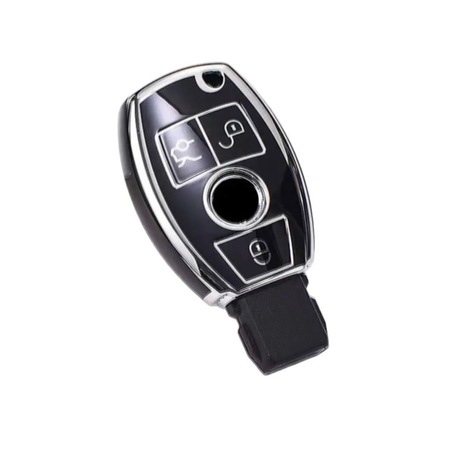 Husa de protectie Premium pentru cheie Mercedes-Benz, material de ...