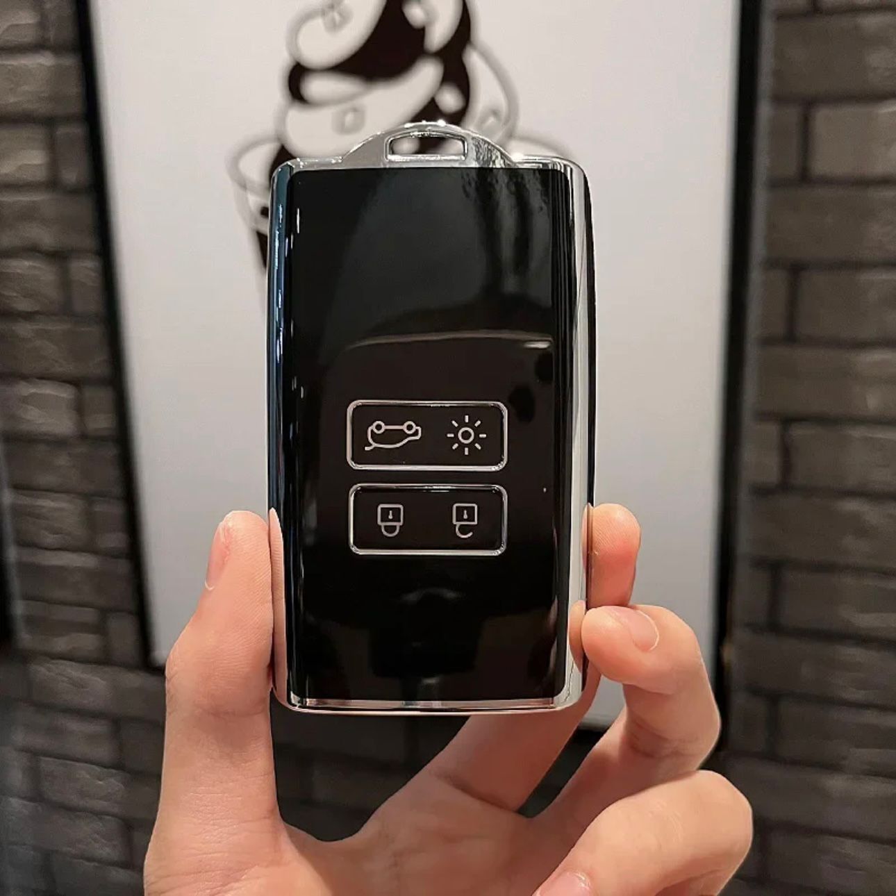Husa cheie keyless Renault Clio V, Megane IV, Talisman, Kadjar, Zoe ...