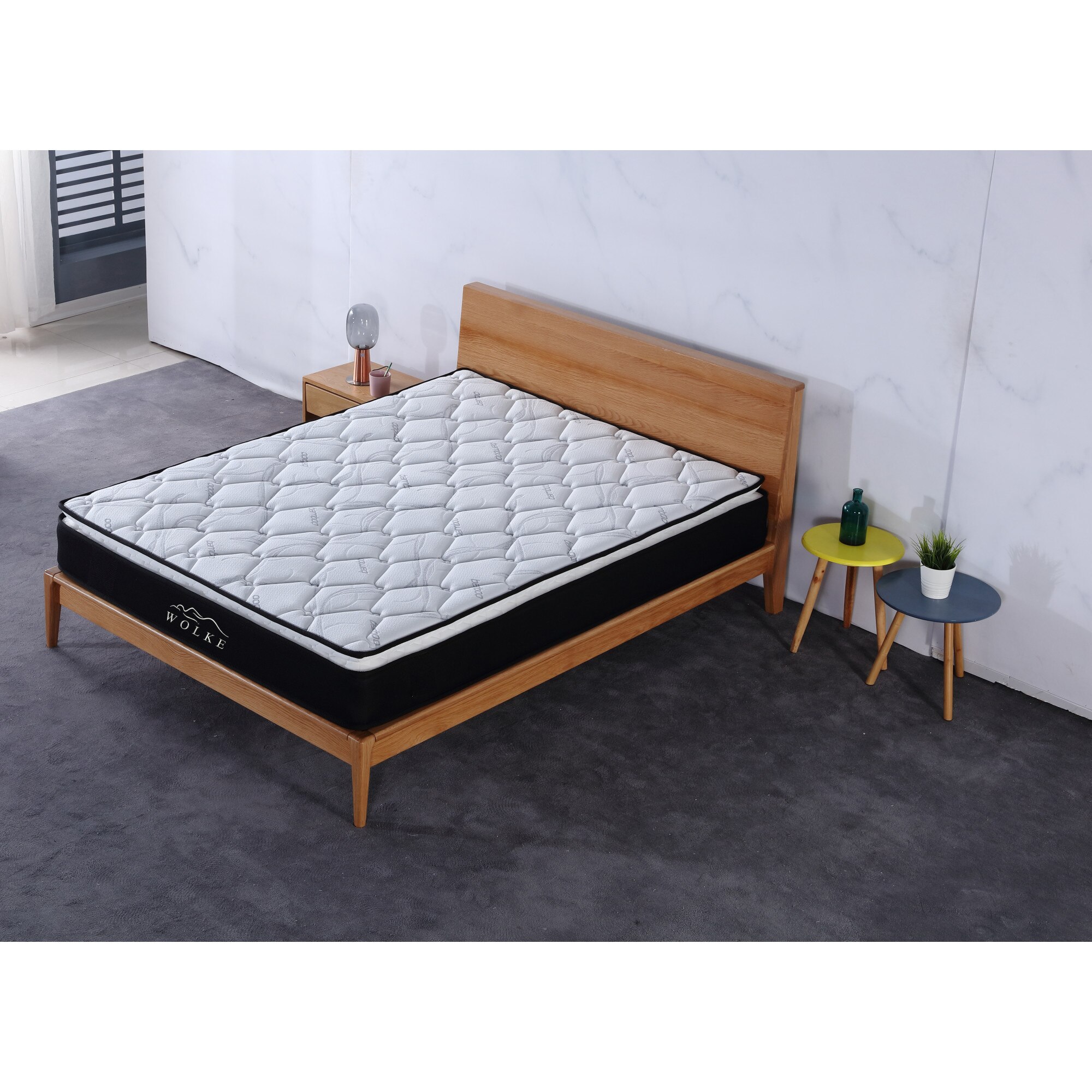 Saltea ortopedica MarketMob Wolke Bamboo Bonnell Spring Confort 160 x ...