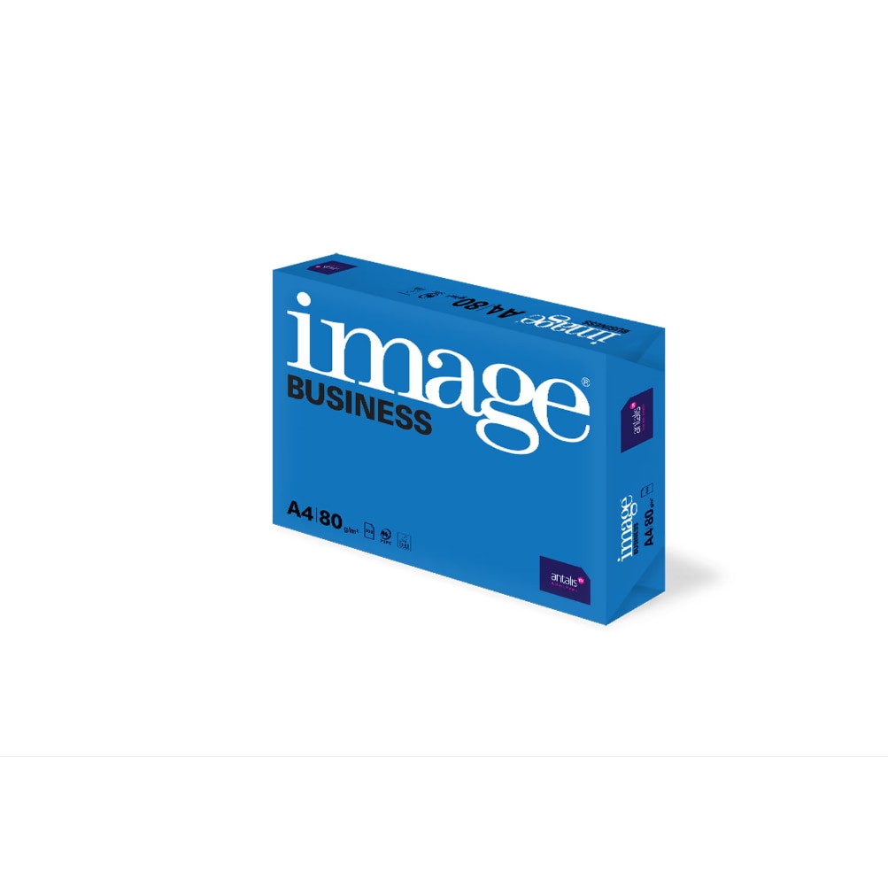 Cutie 5 x Top hartie A4 copiator, Clasa B, 80g/m², 500 coli/top, Image ...