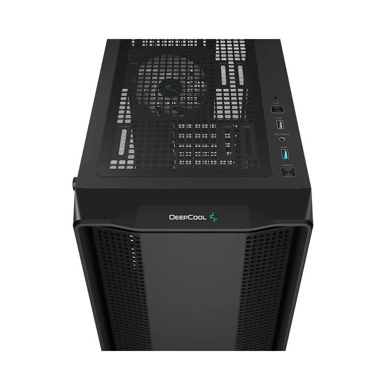 Carcasa computer, DeepCool, Pentru gamer CC560 V2 ATX, Sticla ...