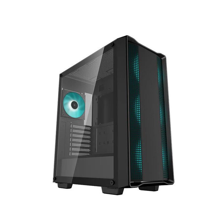 Carcasa computer, DeepCool, Pentru gamer CC560 V2 ATX, Sticla ...