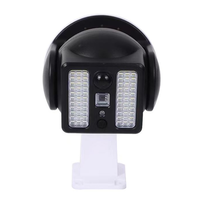 Комплект от 2 соларни лампи 66 Led тип фалшива камера БЗРШ сензор за движение 3 режима на