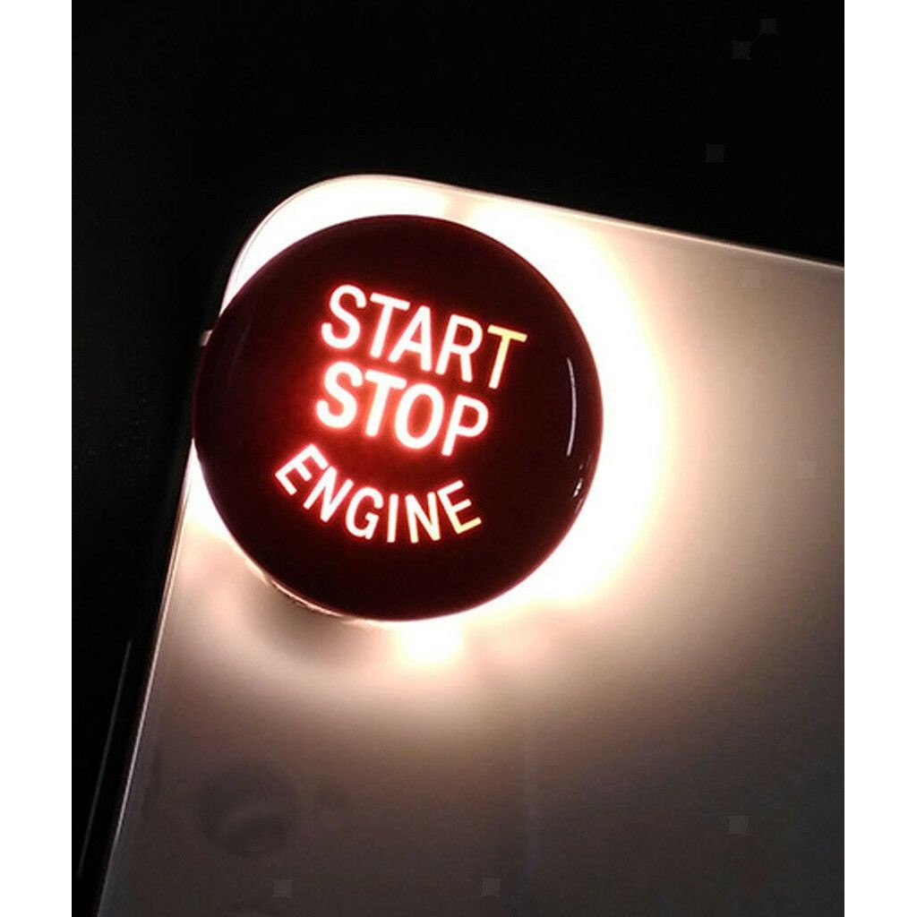 Set Capac buton start-stop rosu si surubelnita pentru BMW E60, E61, E70 ...