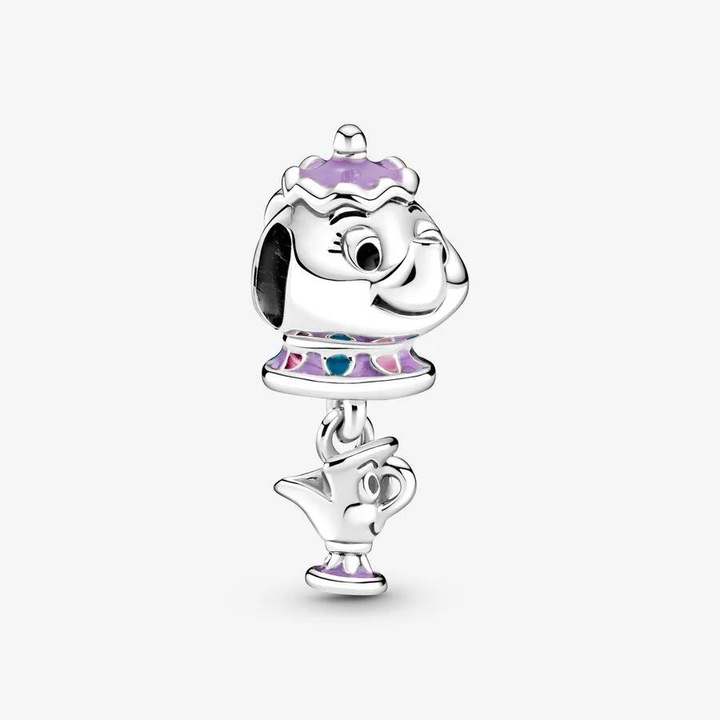 Talisman din Argint S925 Charm compatibil Pandora Dna. Potts si Chip ...
