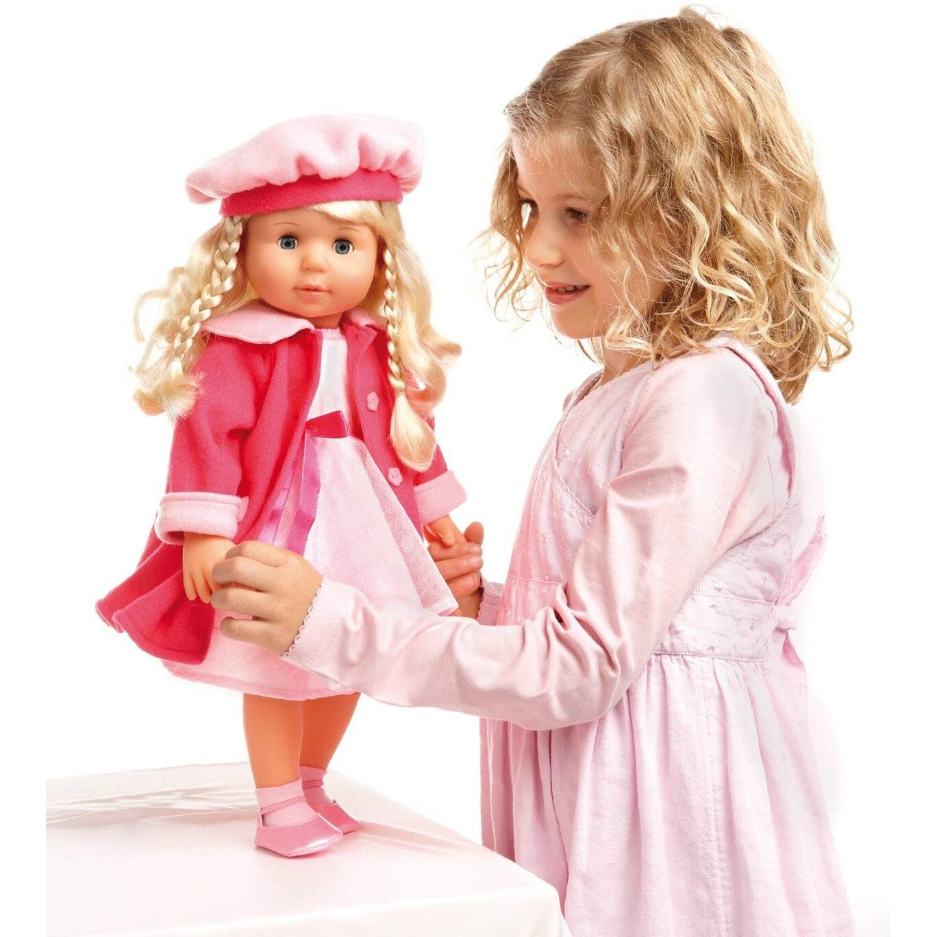 Papusa Maria, Canta/Vorbeste, Roz, 3+ - eMAG.ro