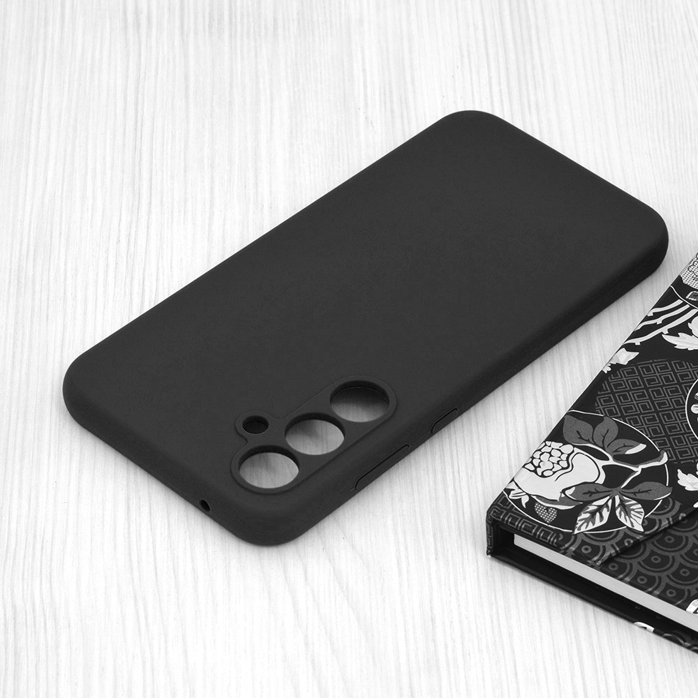 Husa pentru Samsung Galaxy A55 5G - Techsuit Soft Edge Silicone - Black ...