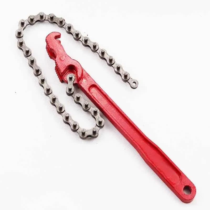 Cheie universala, cu lant pentru filtru ulei, 22cm, lant 40cm - eMAG.ro