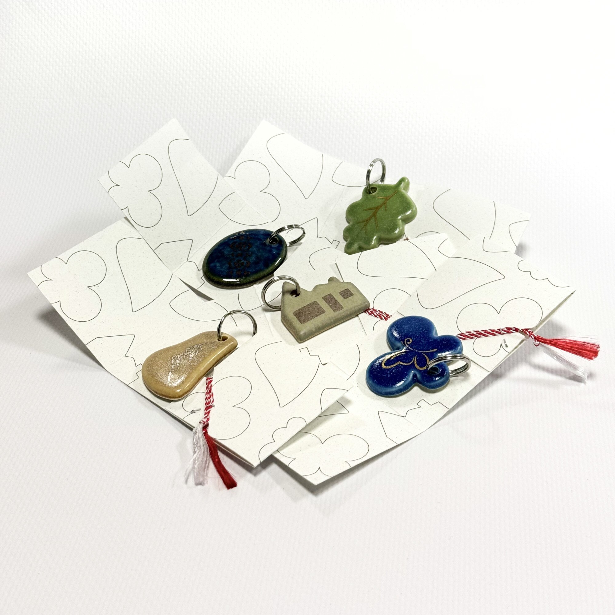 Set 5 Martisoare tip breloc – colectia “Natura” 2 - eMAG.ro