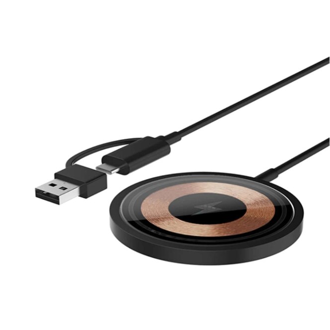 Incarcator Magnetic Wireless Charging Disk Compatible cu Macsafe ...
