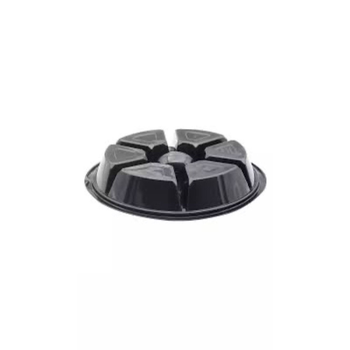 Set platouri rotunde cu capac 7 compartimente, 20 buc - eMAG.ro