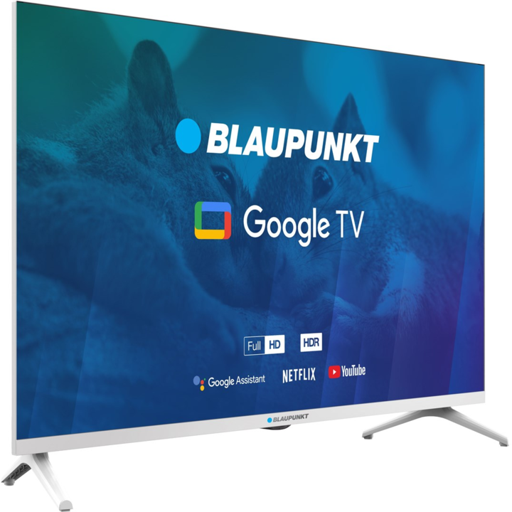 Monitor, Blaupunkt, Google TV, LED SMART, 81 cm, Full HD, Alb - eMAG.ro