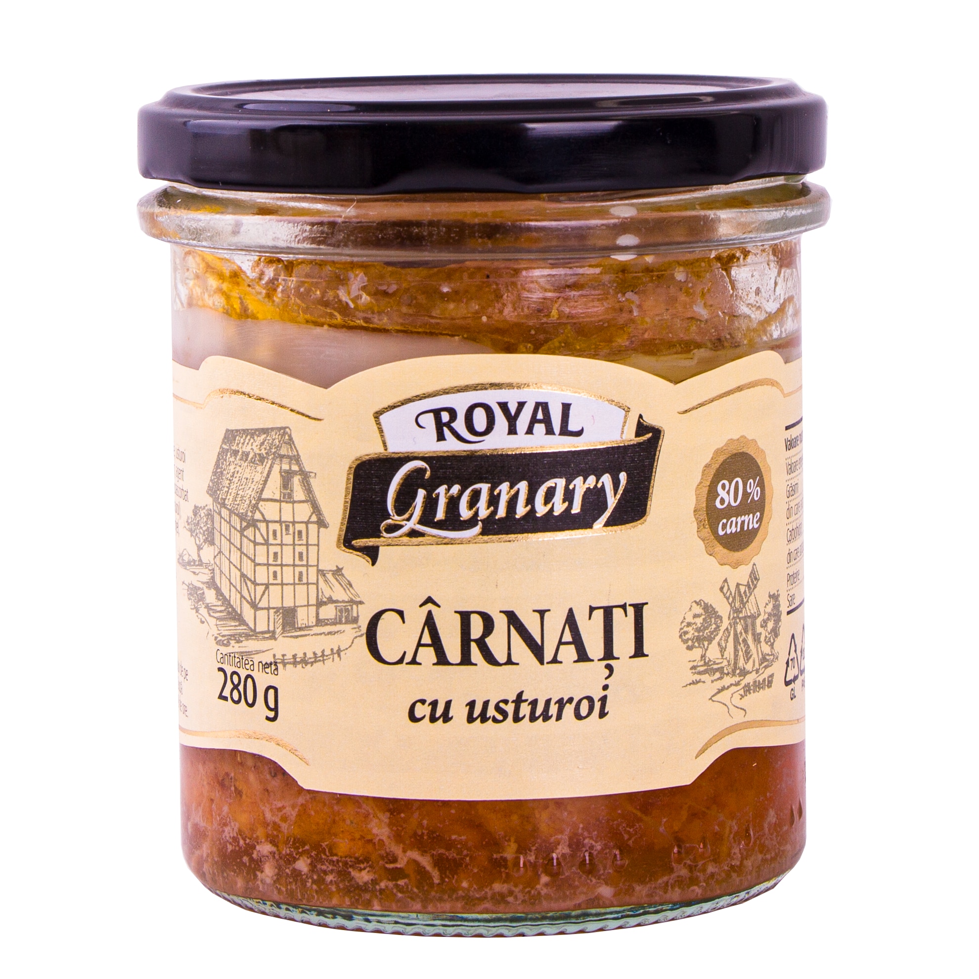Carnati cu usturoi, ROYAL GRANARY, 280g - eMAG.ro