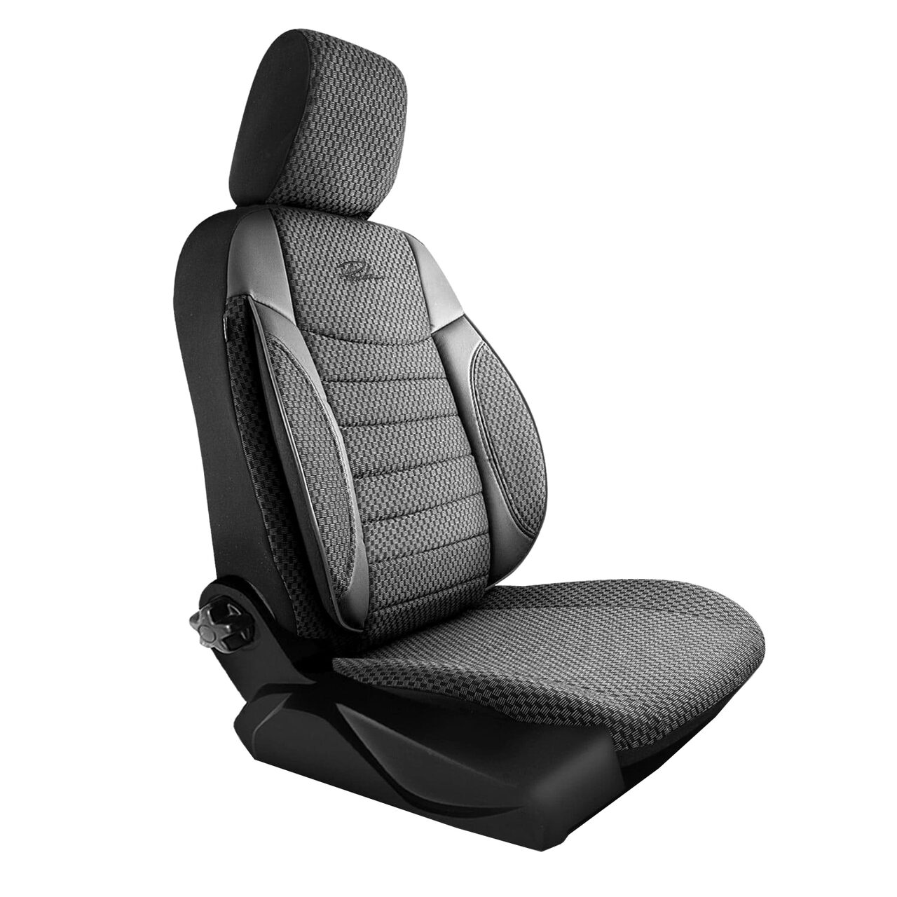 Set Huse Scaune Auto Panda Elegant, negru gri, 11 piese - eMAG.ro