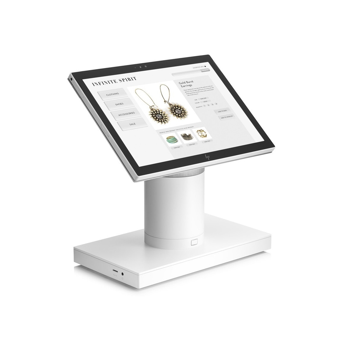 ПОС система HP Engage Go 12.3″ Touch FHD, i5-7Y57, 8GB RAM, 128GB SSD ...