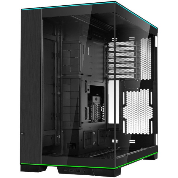 Carcasa Lian Li O11D EVO RGB Mid-Tower, Tempered Glass, Negru - eMAG.ro