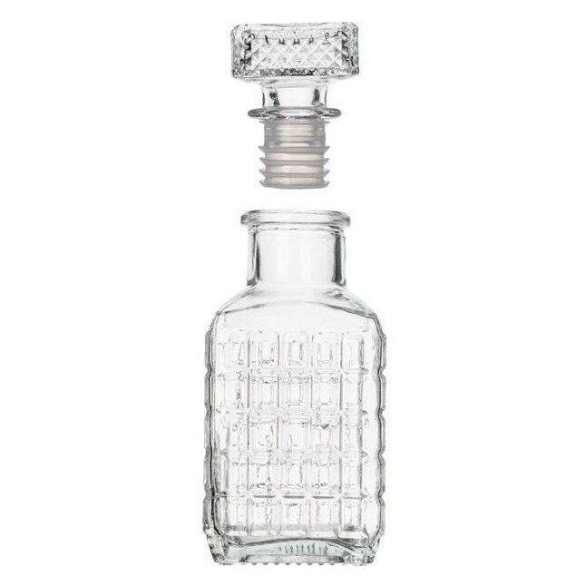 Recipient pentru Whisky din Sticla Transparenta cu Model 115ml - eMAG.ro