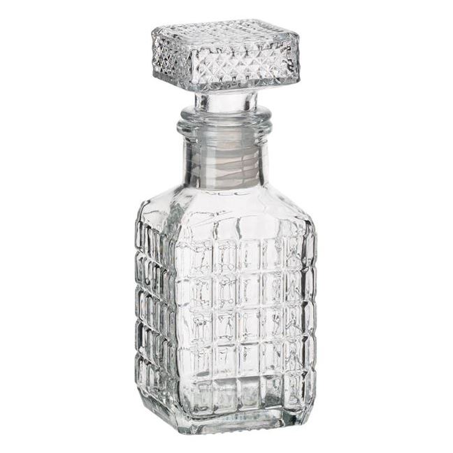 Recipient pentru Whisky din Sticla Transparenta cu Model 115ml - eMAG.ro