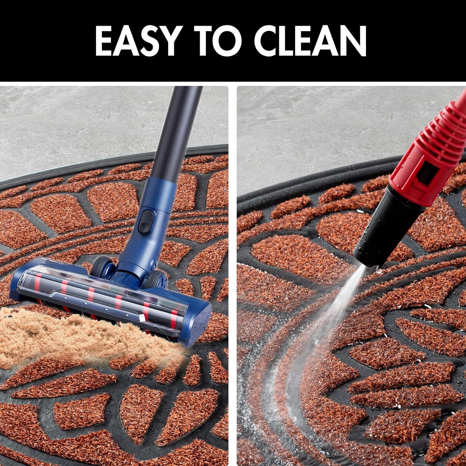 Covor de intrare Mibao pentru interior si exterior, in forma de ...