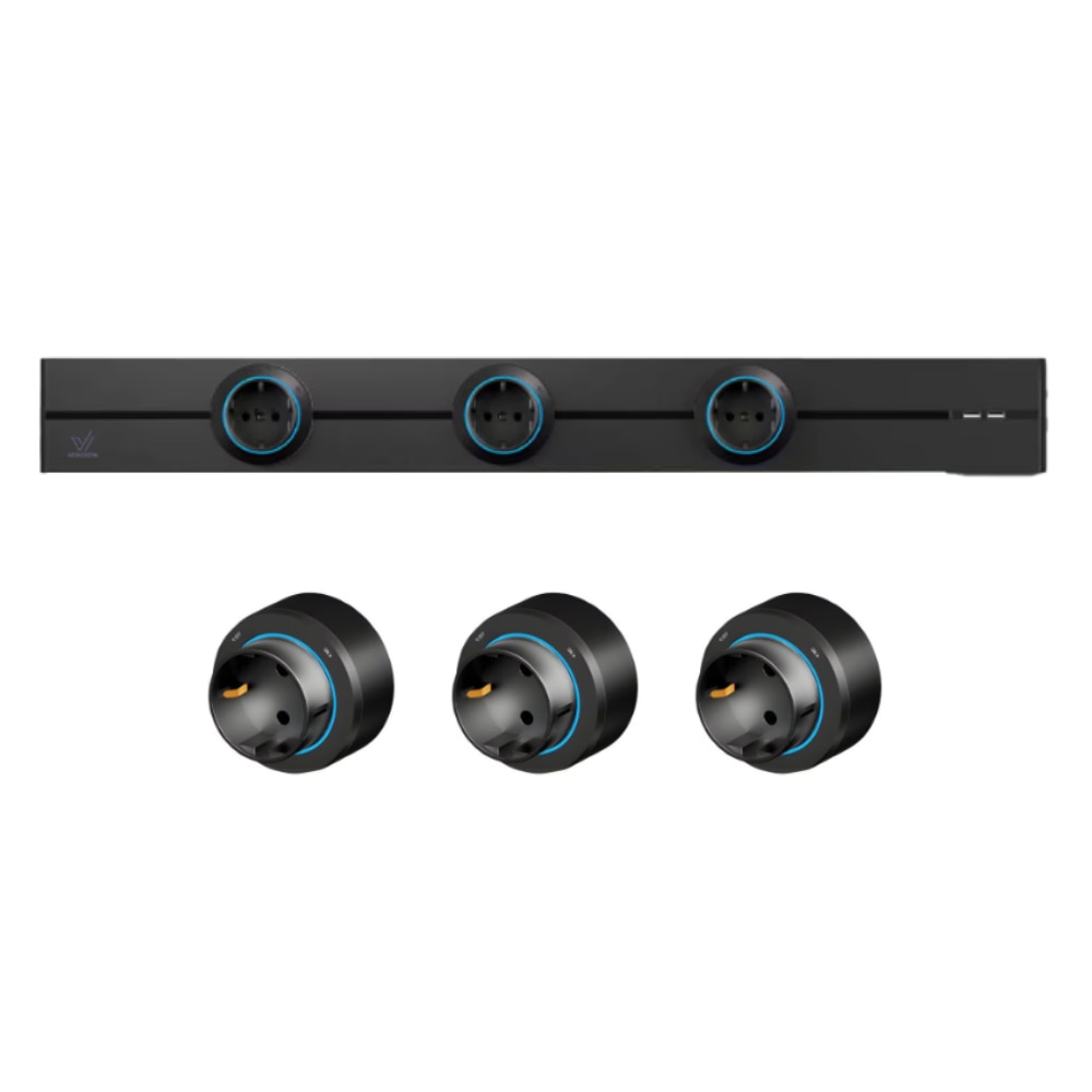 Priza Modulara Veridion® 50cm cu 3x Adaptoare Mobile incluse, montare ...