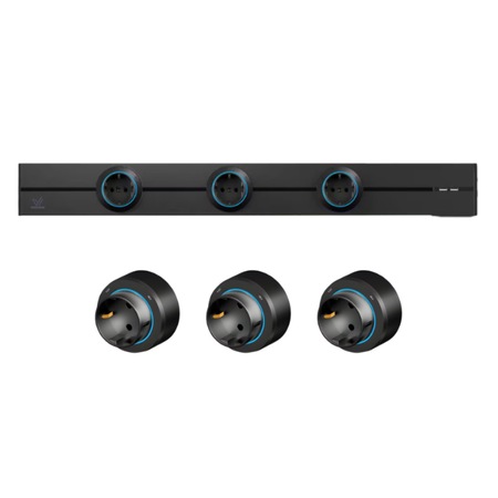 Priza Modulara Veridion® 50cm cu 3x Adaptoare Mobile incluse, montare ...