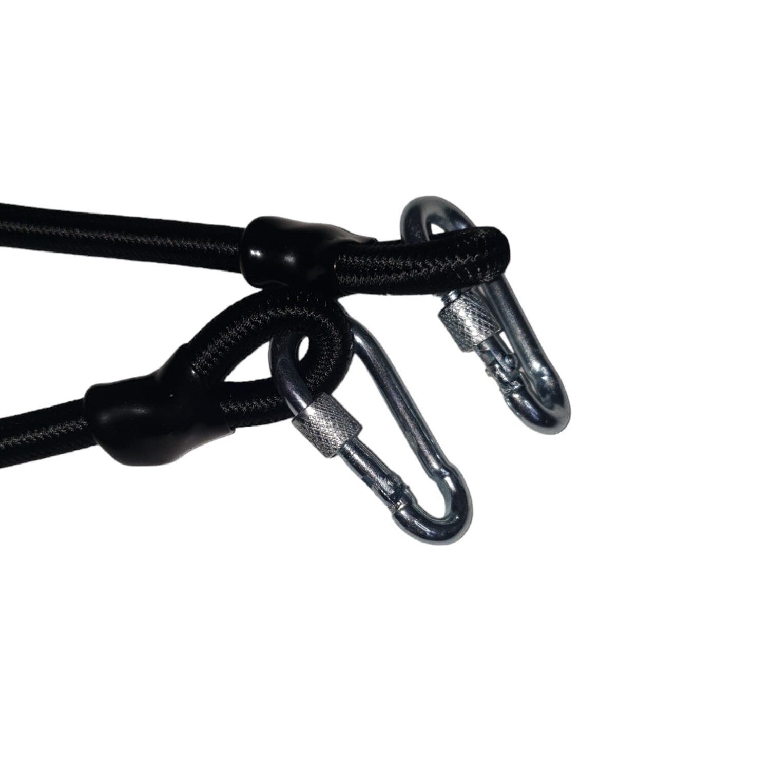 Set 2 Corzi elastice de rezistenta cu maner pentru stepper fitness cu ...