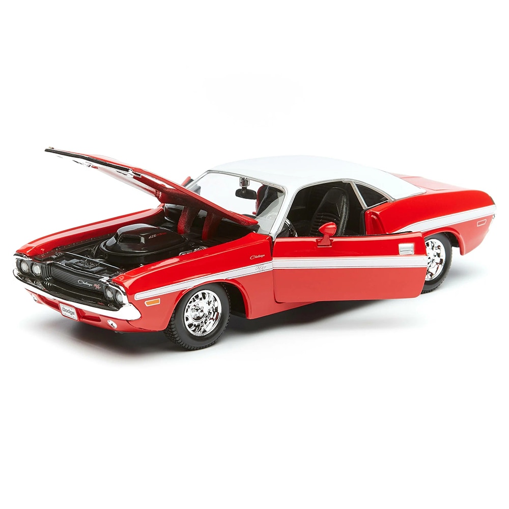 Masina, Maisto, Diecast Dodge Challenger RT Coupe 1970, 1:24, Rosu ...