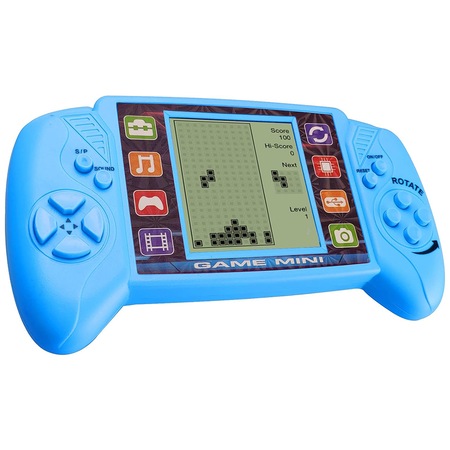 Consola de joc Tetris, Yefound®, Controller, Albastru - eMAG.ro