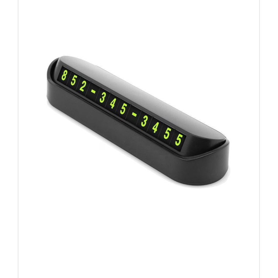 Suport pentru numar telefon, cu fixare pe bordul masinii, cu cifre ...