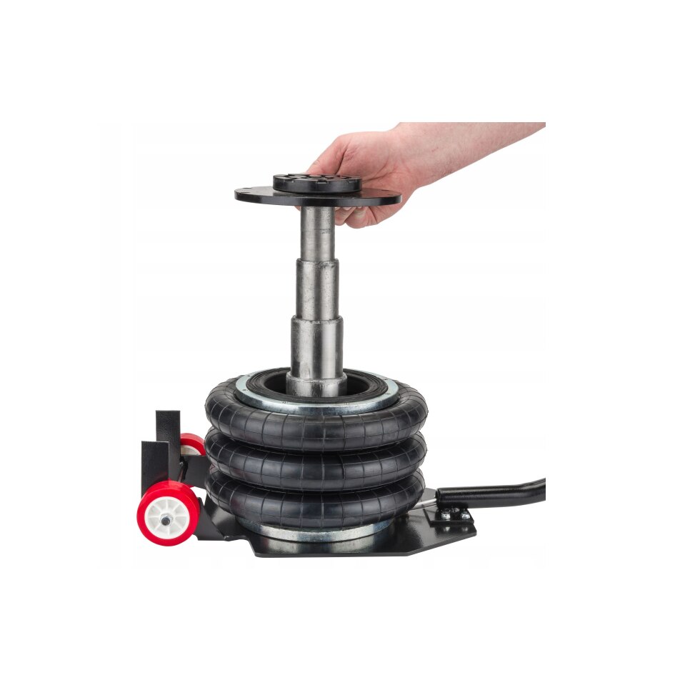 Cric pneumatic, capacitate 3.5 tone, perna aer 150 -400 mm 10 bari, cu ...