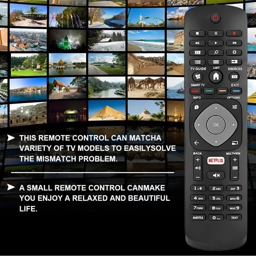 Универсално дистанционно, Zola®, за телевизори Philips smart/LCD/LED ...