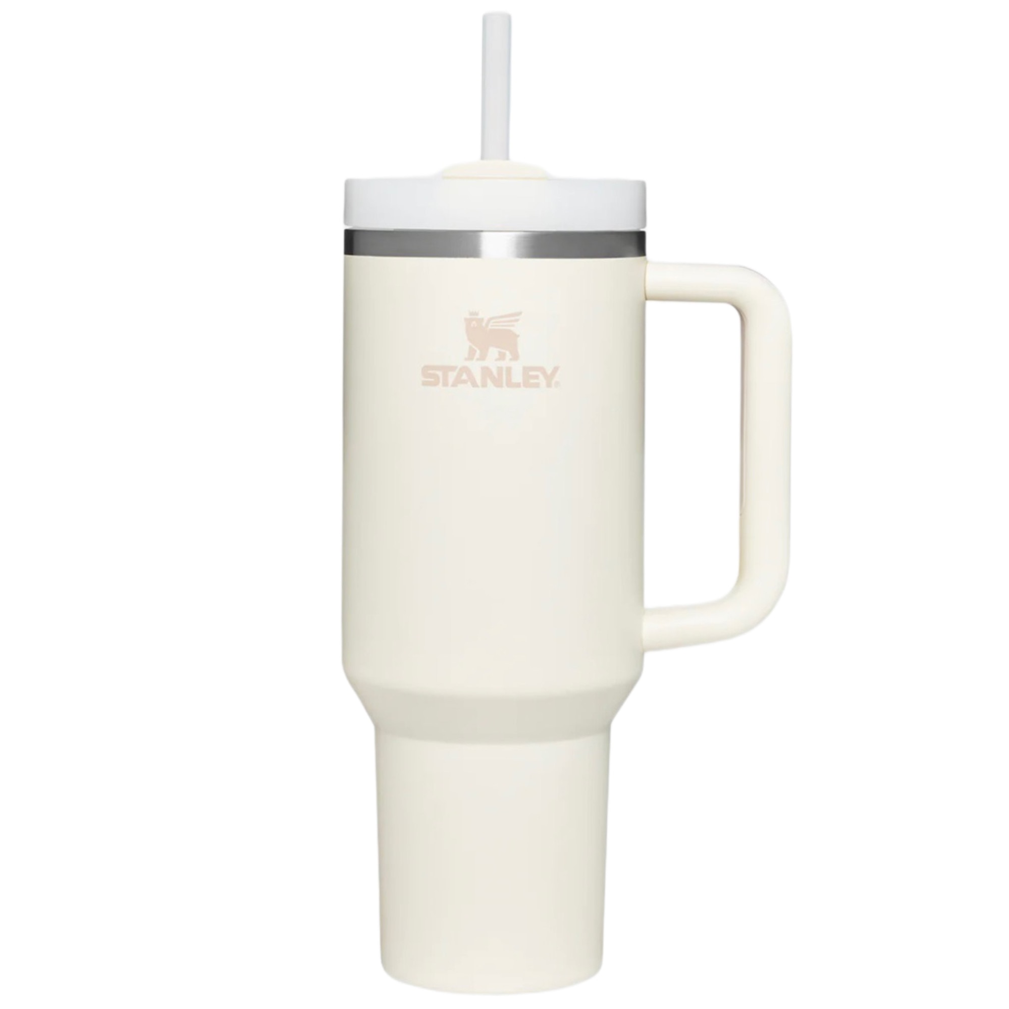 Termosz bögre, Stanley Quencher H2.0 Flowstate™ pohár, 1,2 liter, krém ...