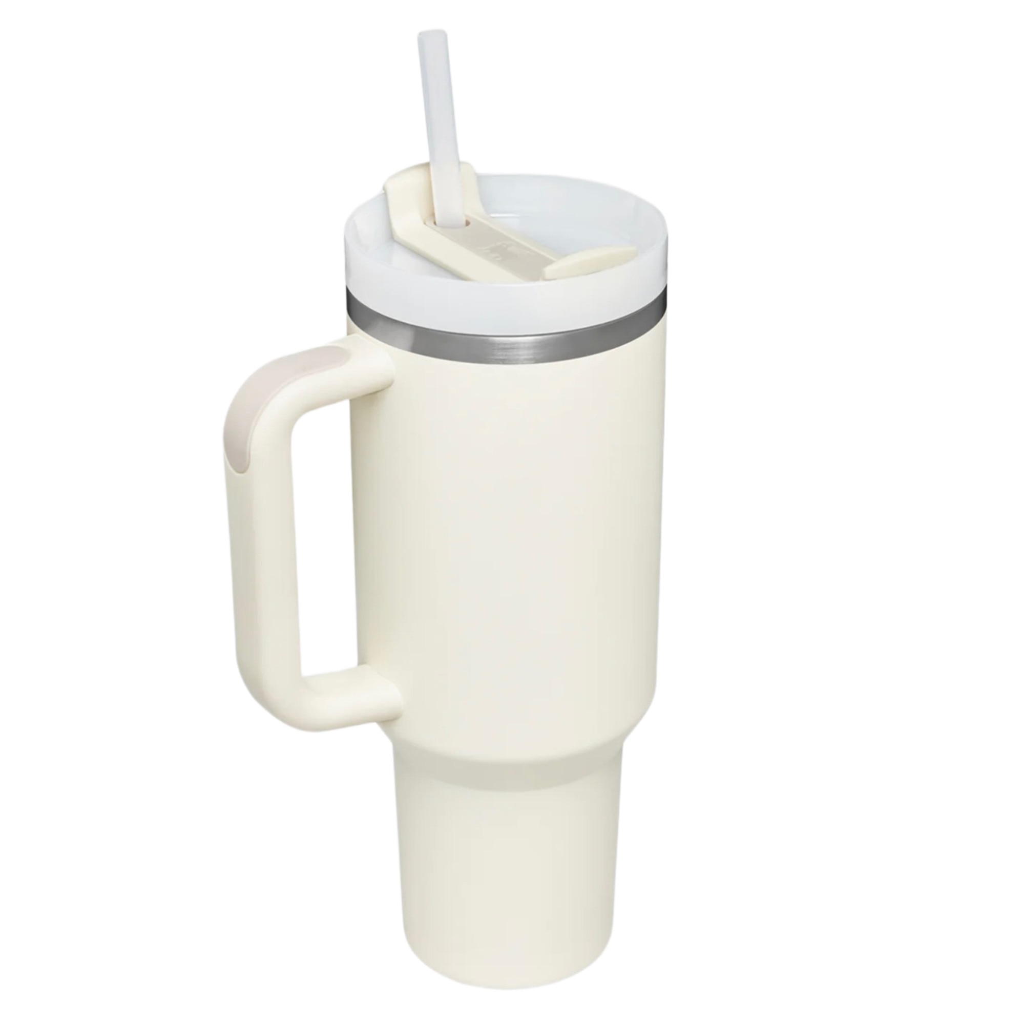 Termosz bögre, Stanley Quencher H2.0 Flowstate™ pohár, 1,2 liter, krém ...