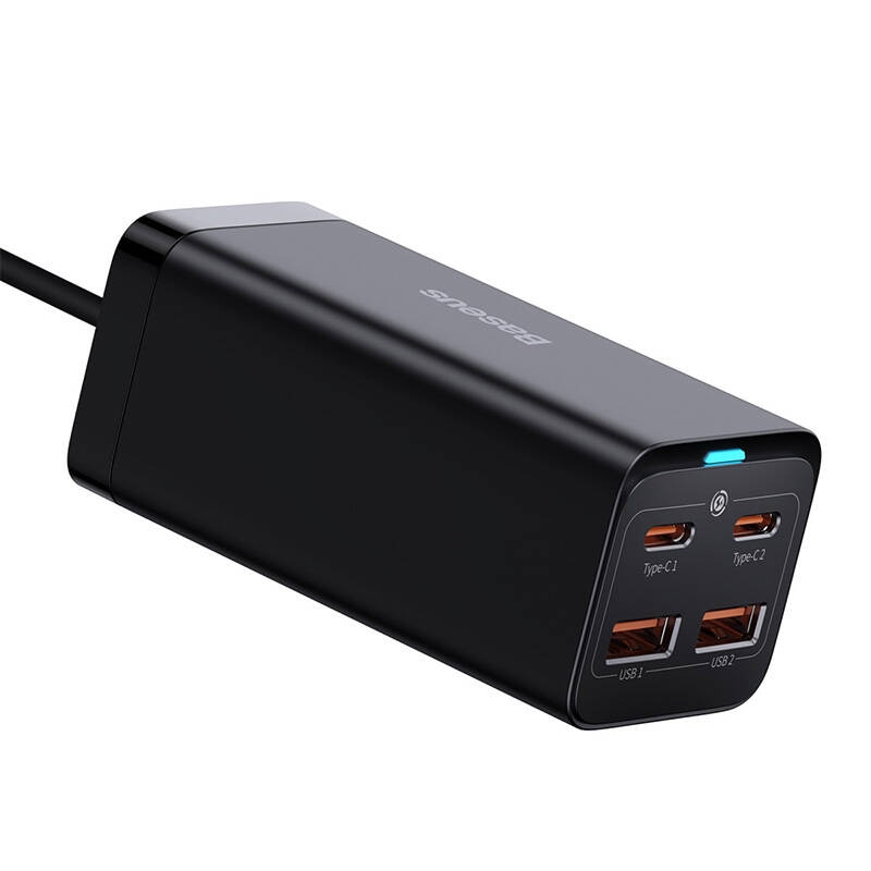 Incarcator rapid universal Baseus GaN3 Pro, 2x USB-C, 2x USB, 100W PD3 ... Incarcator rapid universal Baseus GaN3 Pro, 2x USB-C, 2x USB, 100W PD3 ...