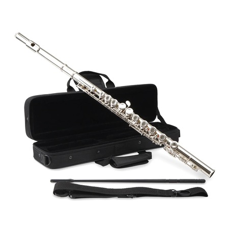Set Flaut Classic Cantabile Junior FL-100 Nikel Silver - eMAG.ro