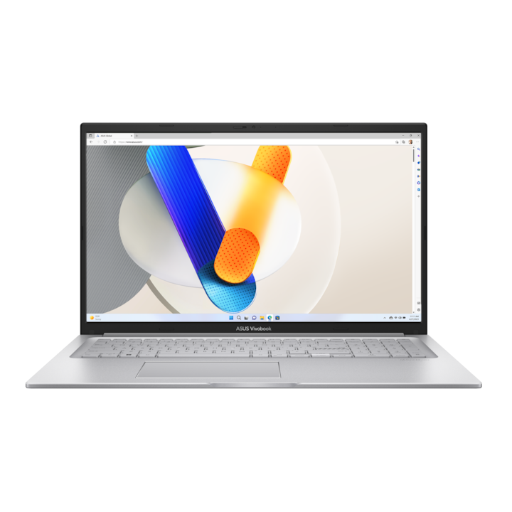 Asus VivoBook X1704ZA-BX231W 17" HD+ laptop, Intel Core i3-1215U, 8GB ...