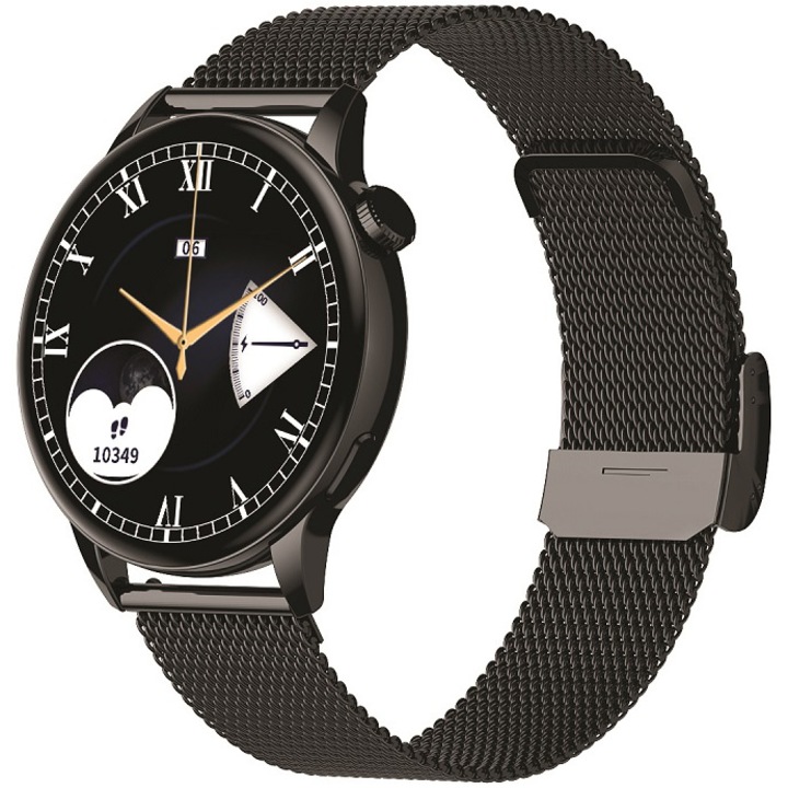 Smartwatch Maxcom FIT FW58, Black - eMAG.ro