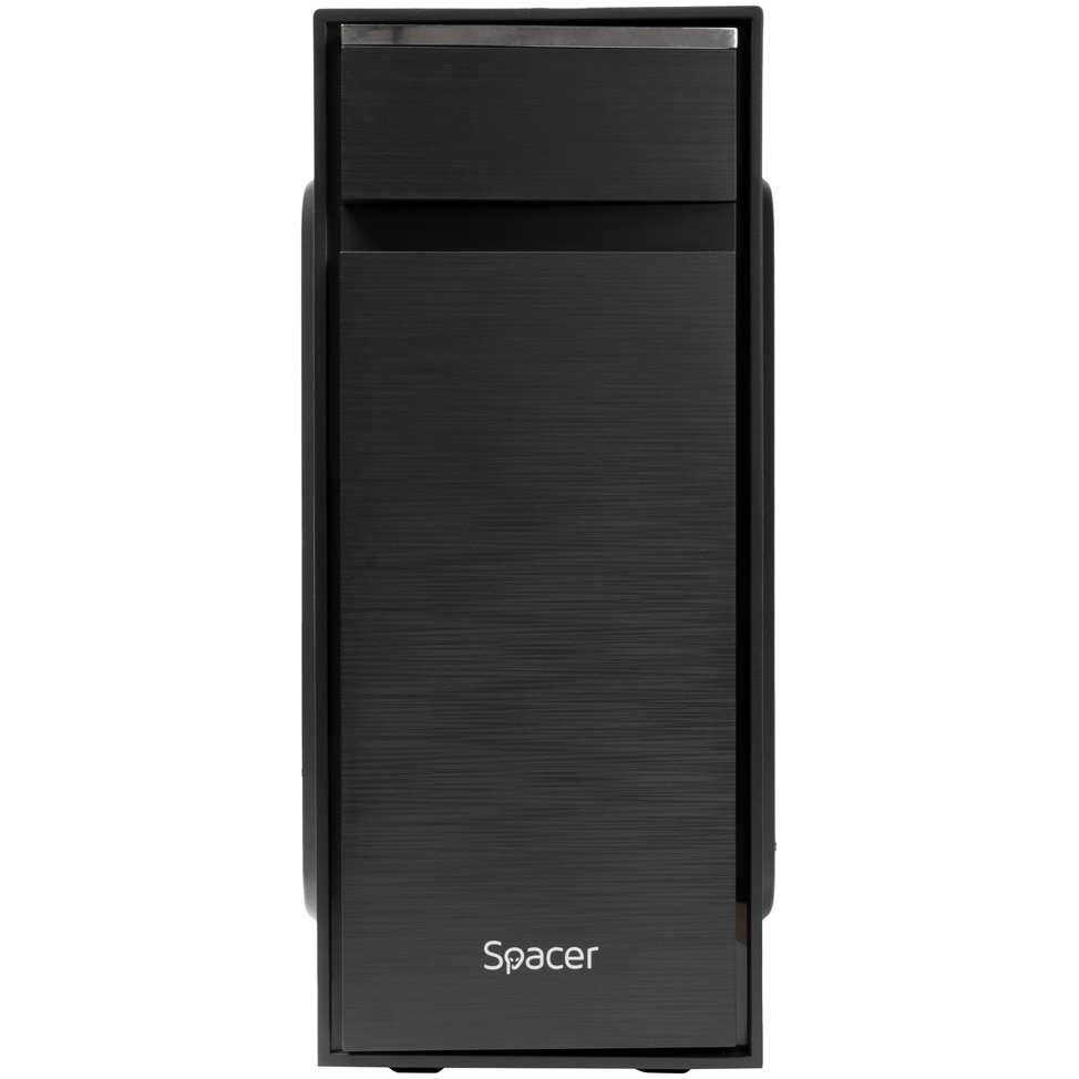 Carcasa SPACER TOP-300W, Middle Tower, ATX, sursa 300W - eMAG.ro
