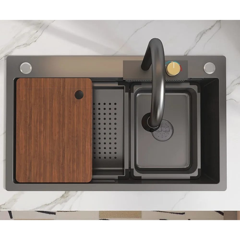 Chiuveta de bucatarie Radinavico, multifunctionala, accesorii incluse ...