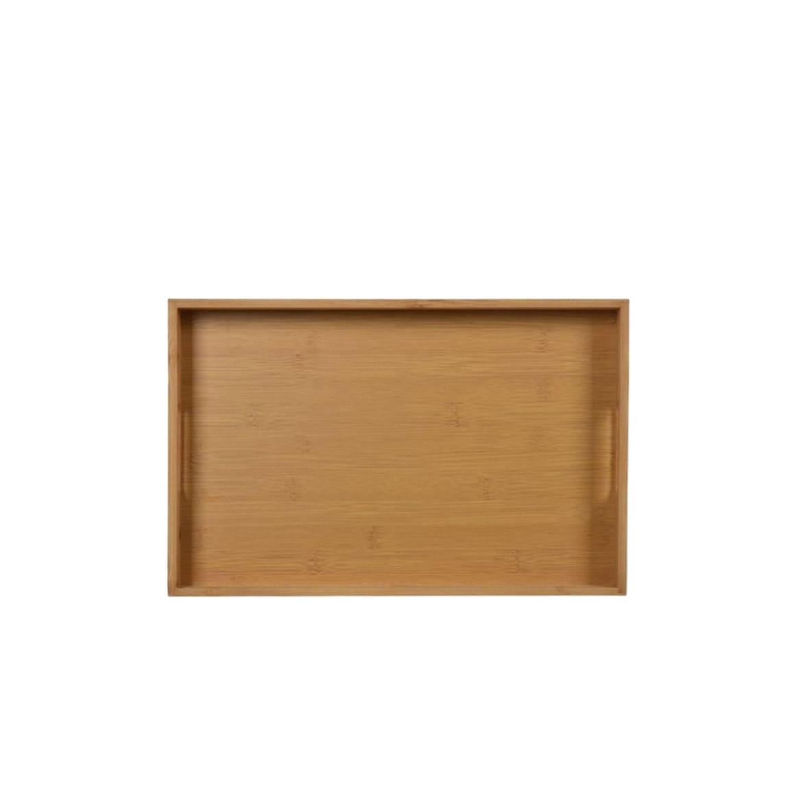 Tava de Servire din Lemn de Bambus, 38x25x4cm, Maro - eMAG.ro