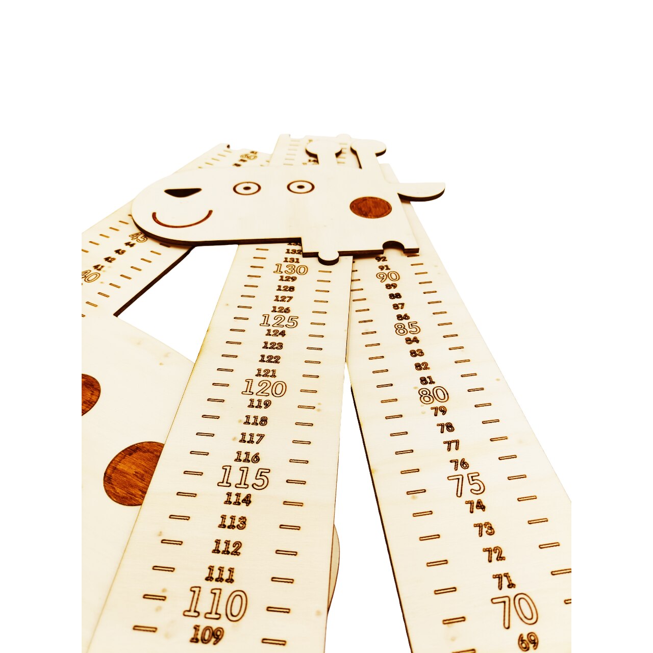 Masurator pentru Copii, Taliometru Woodmag, Din Lemn, Girafa model ...