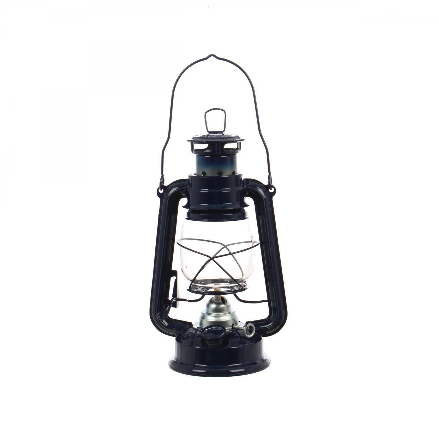 Felinar petrol cu sticla bleumarin h24 cm - eMAG.ro