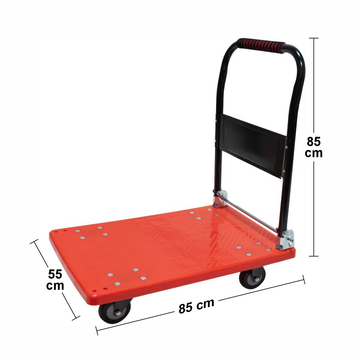 Carucior pliabil, platforma transport marfa, Naimeed D5658, roti ...