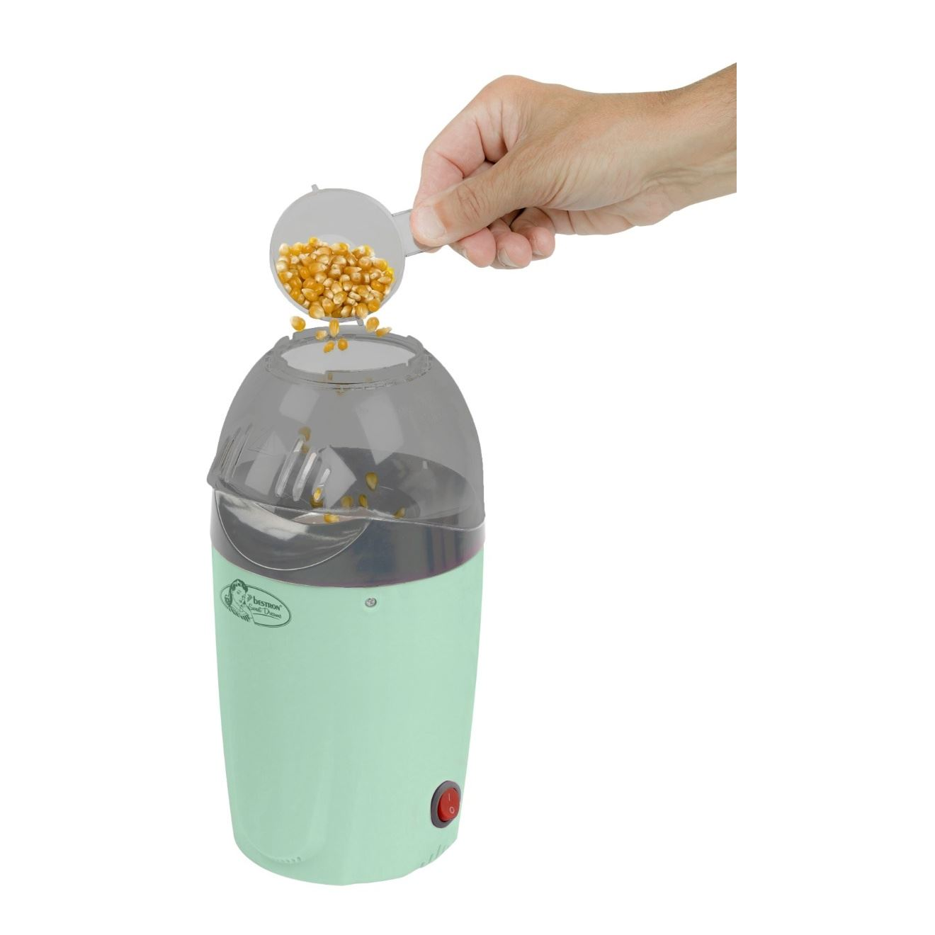 Aparat de facut floricele, Bestron, Plastic, Verde - eMAG.ro