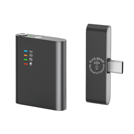 Microfoan Lavaliera EB001, Android, Type C, voce clara, reducere zgomot ...