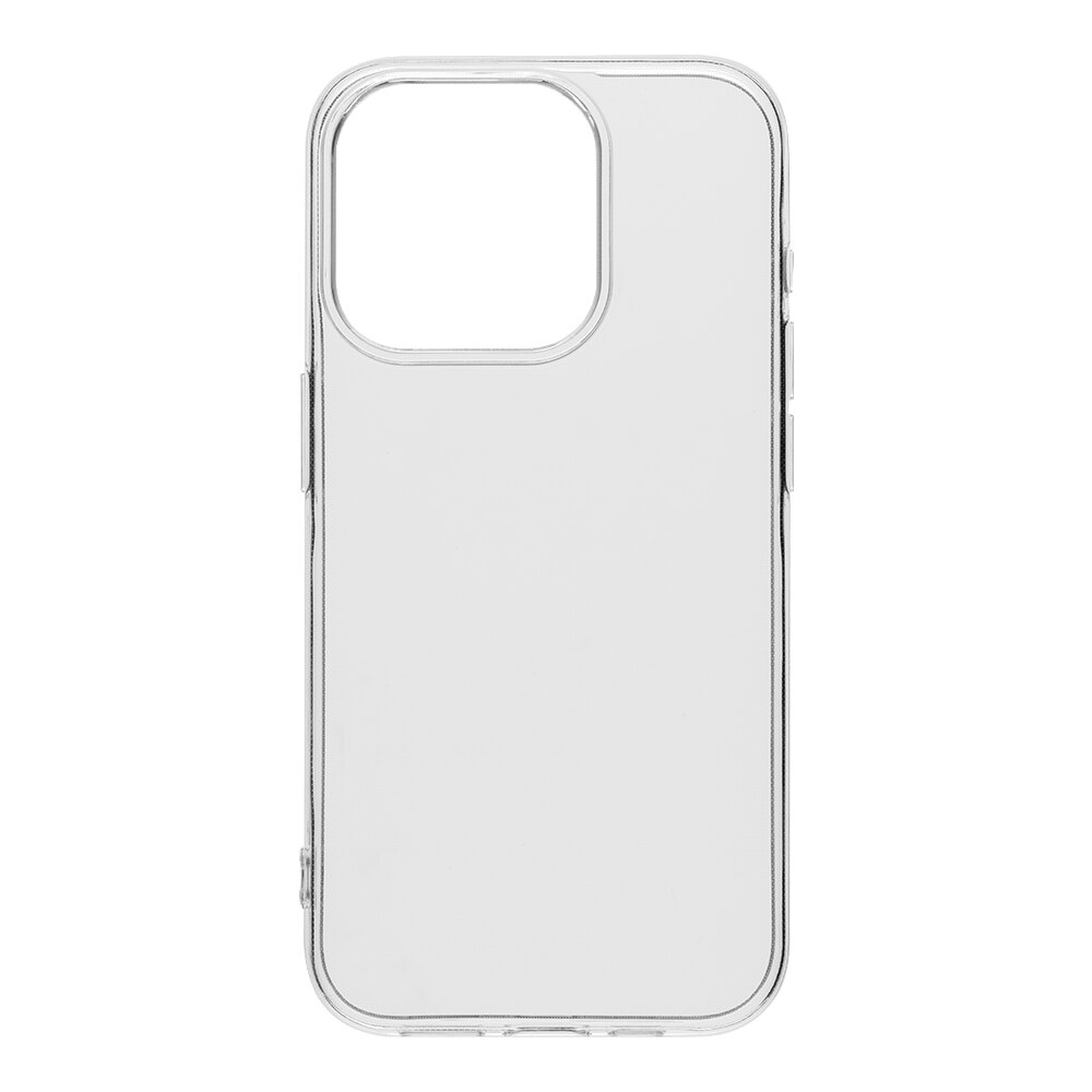 OBAL:ME TPU калъф за телефон Apple iPhone 15 Pro, полиуретан, прозрачен ...