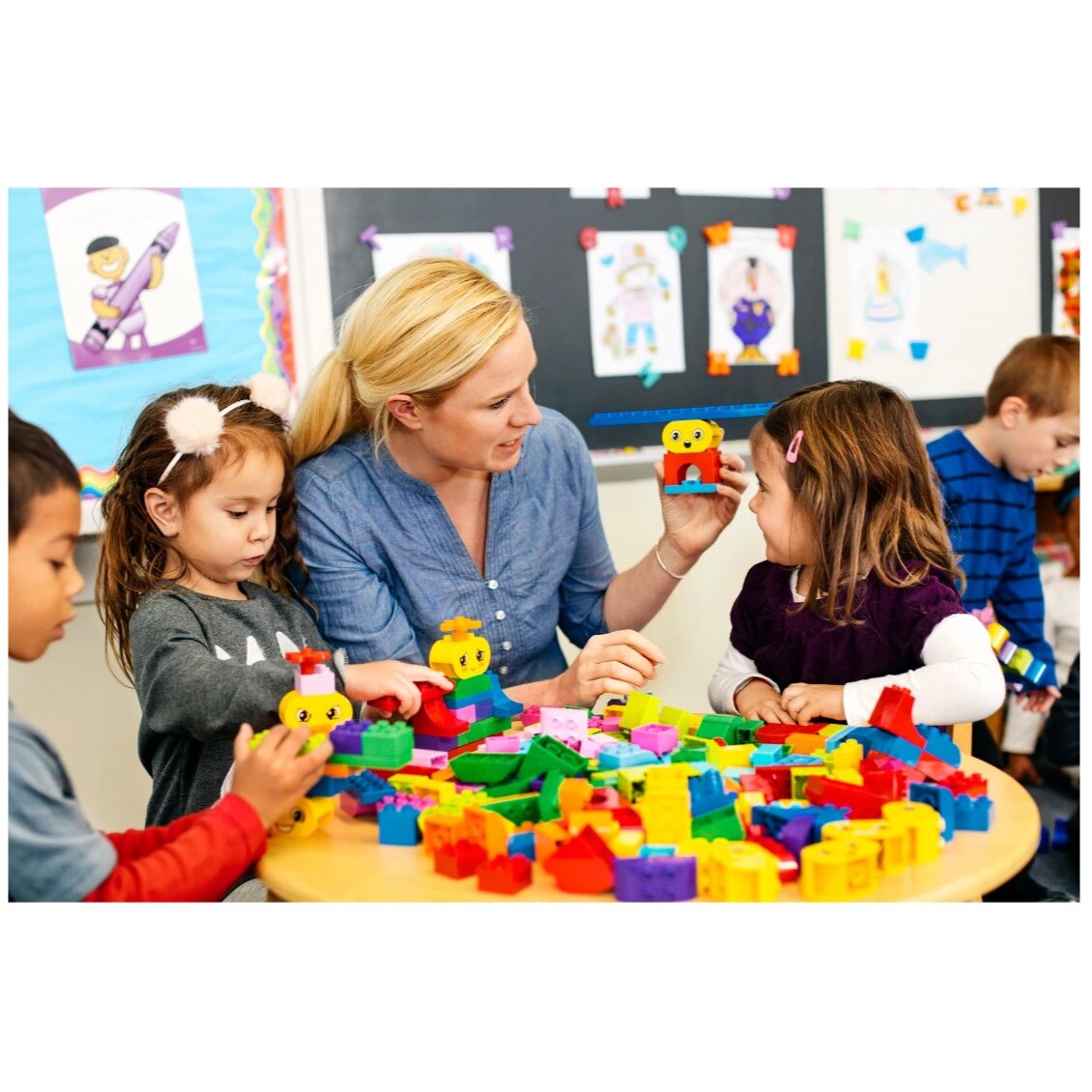 Set de constructie 188 piese, 45018 LEGO® Build Me Emotions, 3-5 ani ...
