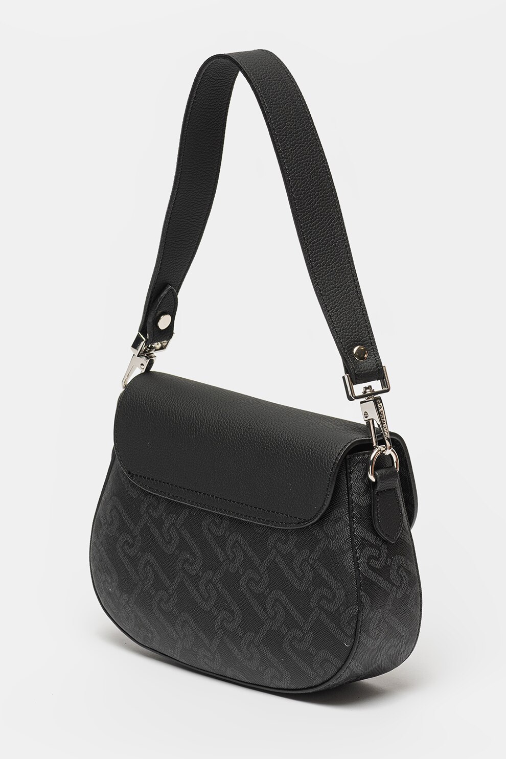 U.S. Polo Assn., Чанта с монограм, Черен - eMAG.bg