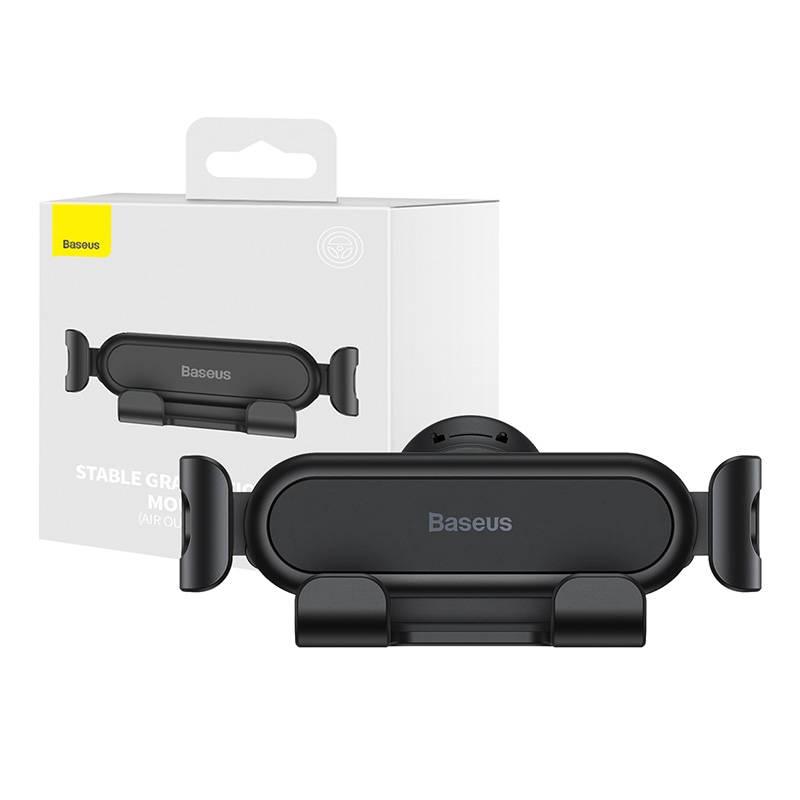 Suport auto Baseus Stable Air Vent, Negru - eMAG.ro